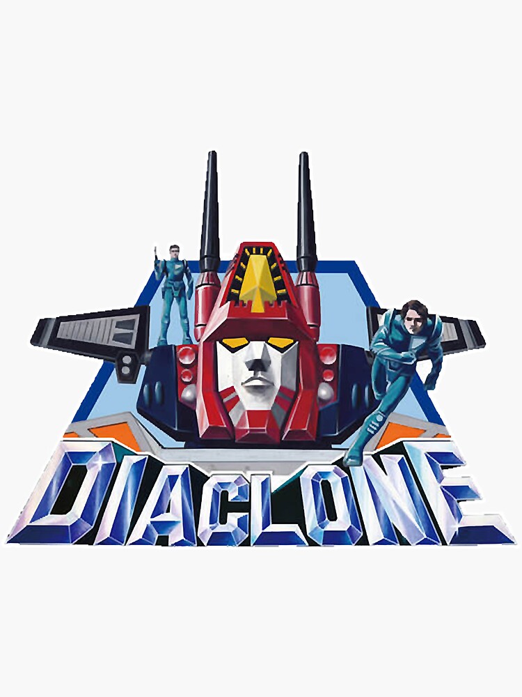 "Diaclone Classic" Sticker for Sale by wisecurtis | Redbubble