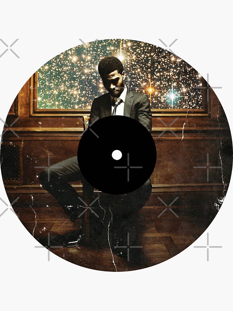 "MOTM II - Vinyl Record" Sticker for Sale by SilvaDesigns | Redbubble