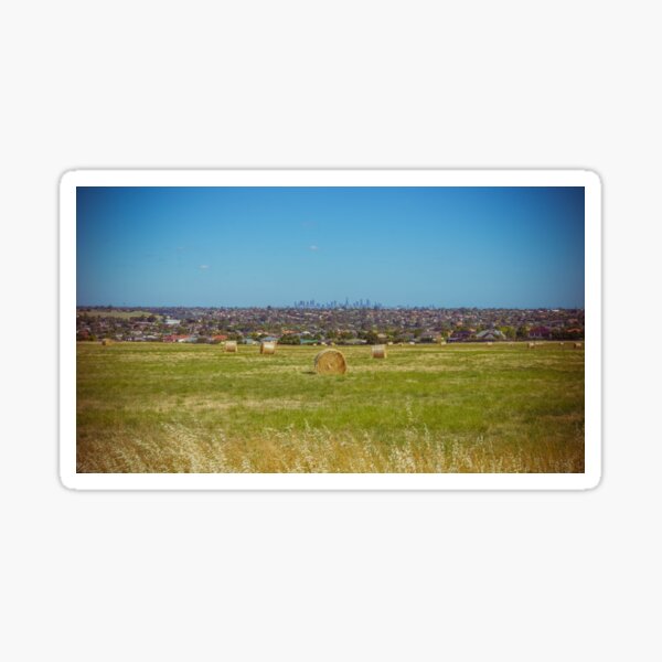 "Country, Suburbs and City - Melbourne, Victoria" Sticker by ...