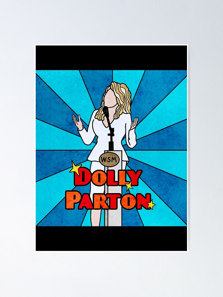 "Dolly Parton " Poster by ErasmoForw | Redbubble