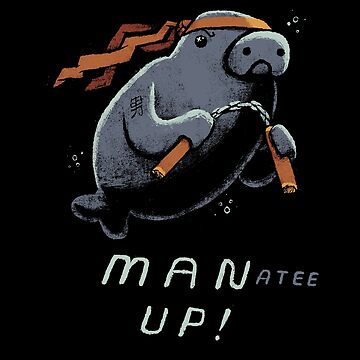 "Man up" Sticker for Sale by louros | Redbubble