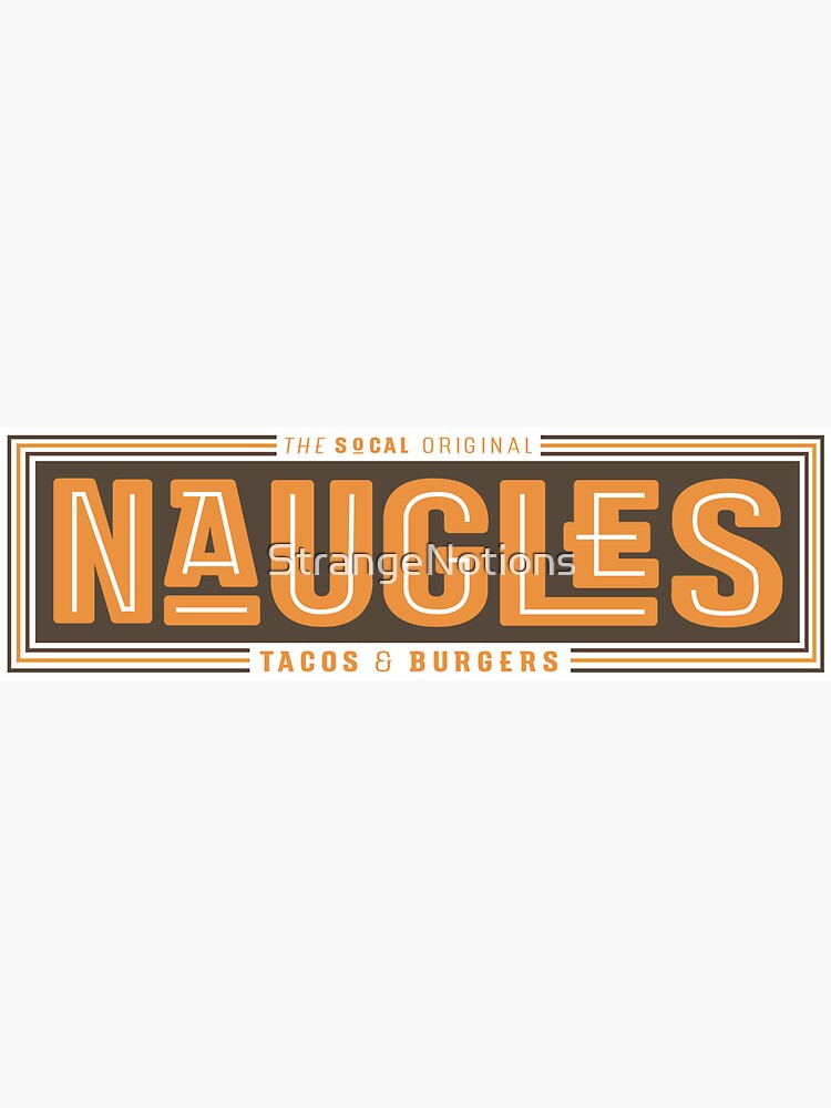 "Naugles Defunct Southern California Mexican Food Restaurant Logo ...