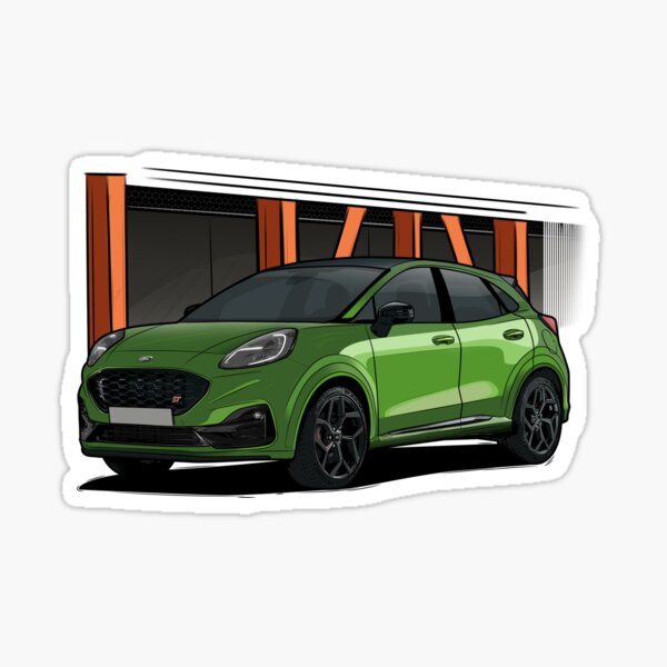 "Ford ST - sporty SUV" Sticker for Sale by JI-AutoDesign | Redbubble
