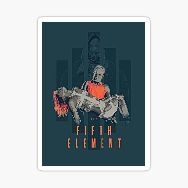 "The Fifth Element" Sticker for Sale by Aemeth | Redbubble