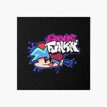 "FNF Boyfriend Test" Art Board Print for Sale by Sticker-Flix | Redbubble