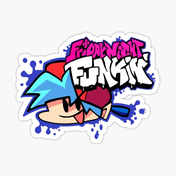 "FNF Boyfriend Test" Sticker for Sale by Sticker-Flix | Redbubble