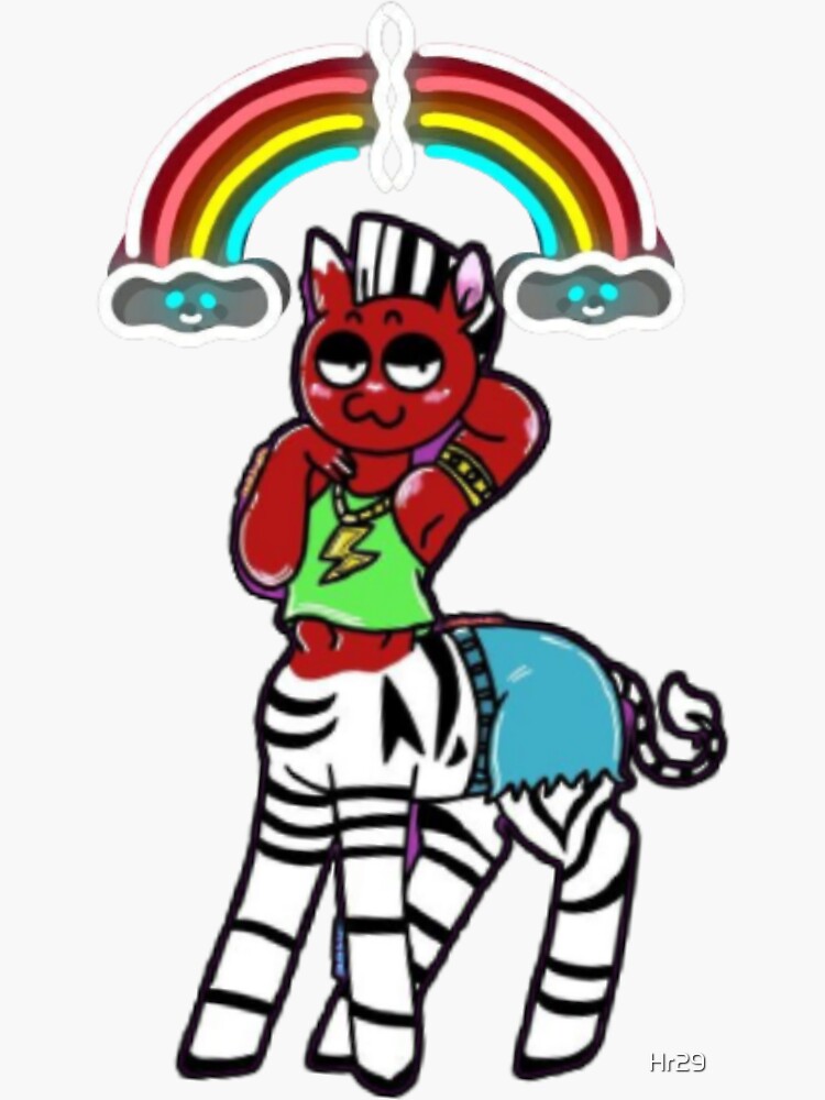 Pegatina «El anime centaurworld zulius Netflix» de Hr29 | Redbubble