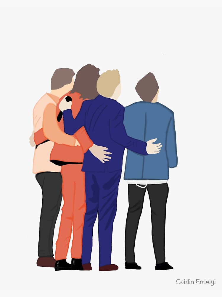 "One Direction Last Hug" Sticker for Sale by kvtliiin | Redbubble