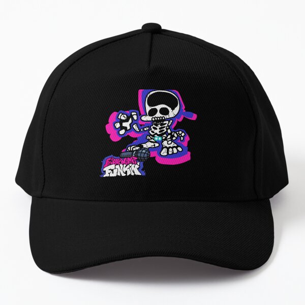 "FNF Boyfriend Fanart Gameover" Cap for Sale by Sticker-Flix | Redbubble