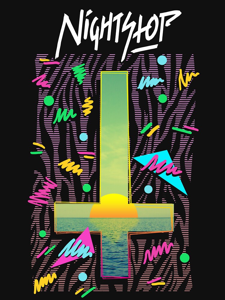 "NightStop - Sundowner" T-shirt by Discohelsinki | Redbubble