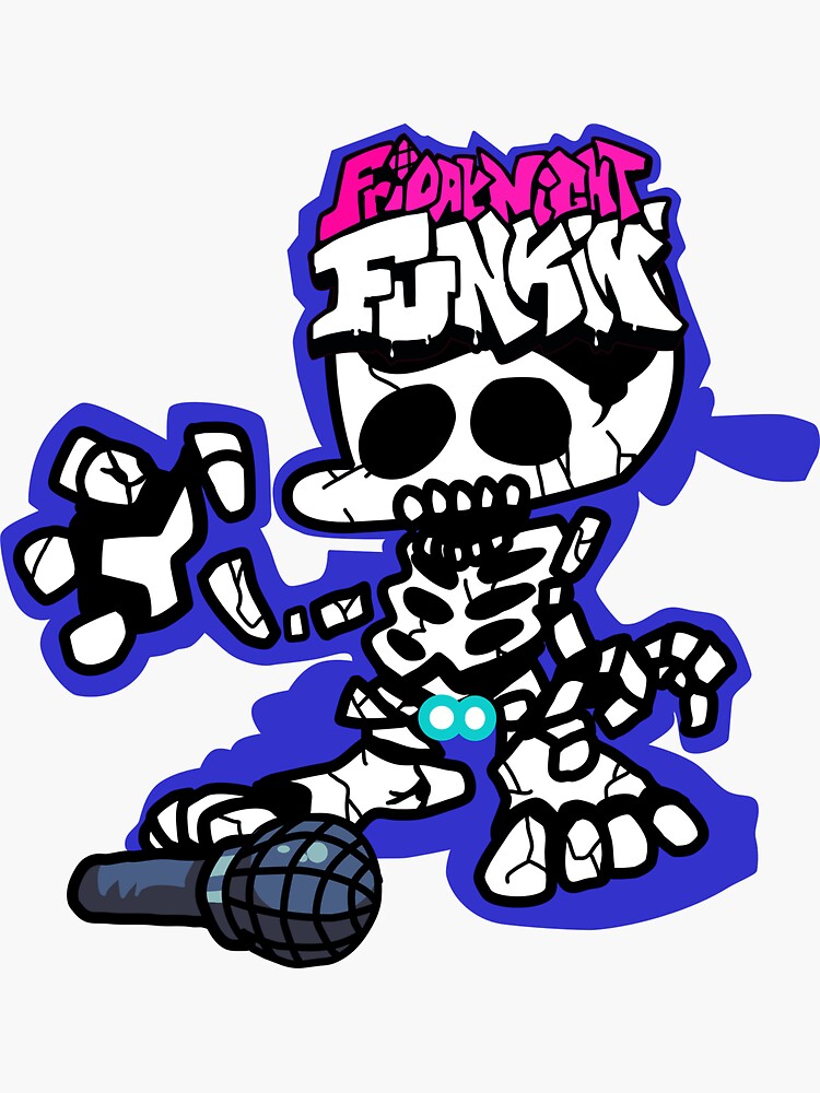 "FNF Boyfriend Gameover" Sticker for Sale by Sticker-Flix | Redbubble
