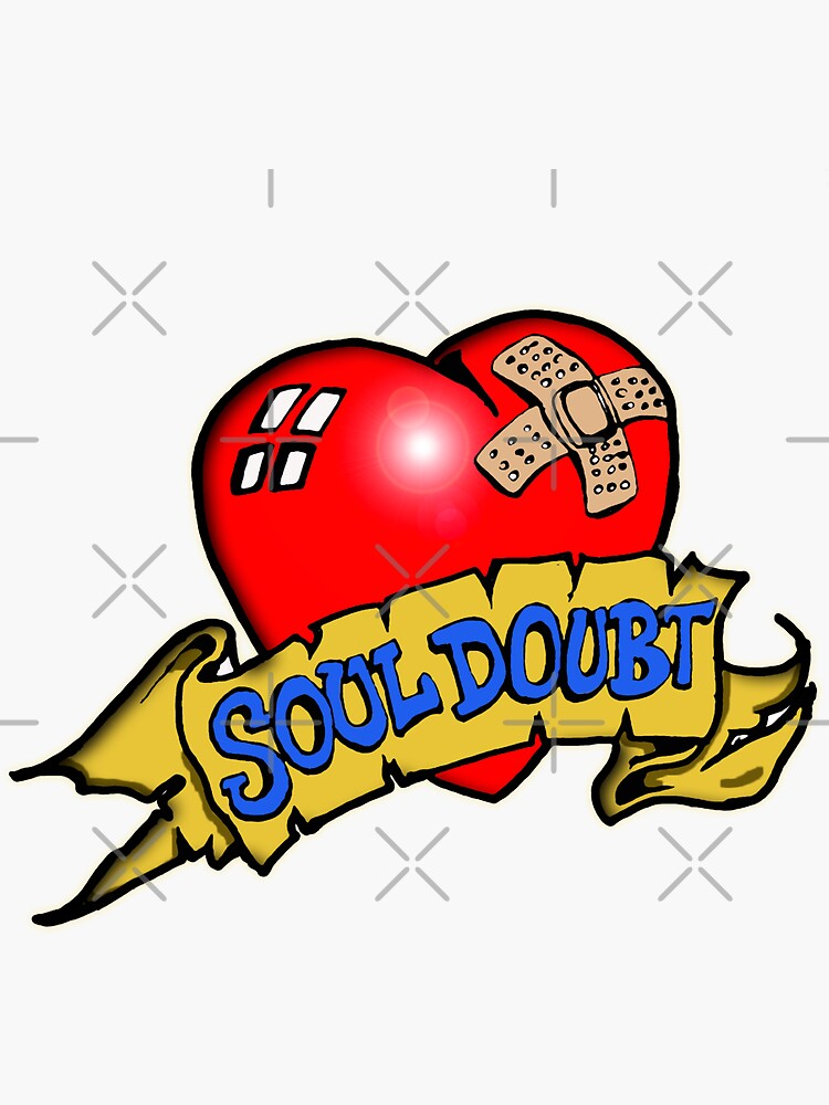"Soul Doubt " Sticker for Sale by silentlyrob668 | Redbubble
