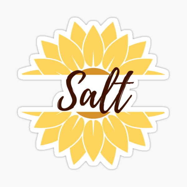 "Salt Jar Labels" Sticker for Sale by GoodThingsOnly | Redbubble