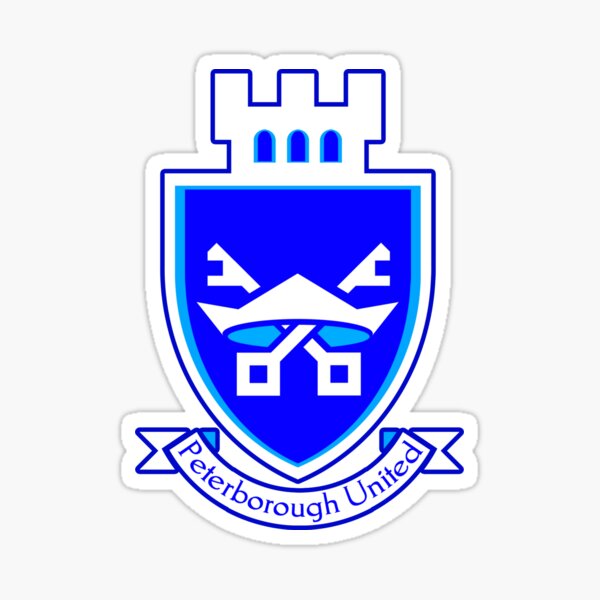 "peterborough united" Sticker for Sale by kuroismadani | Redbubble