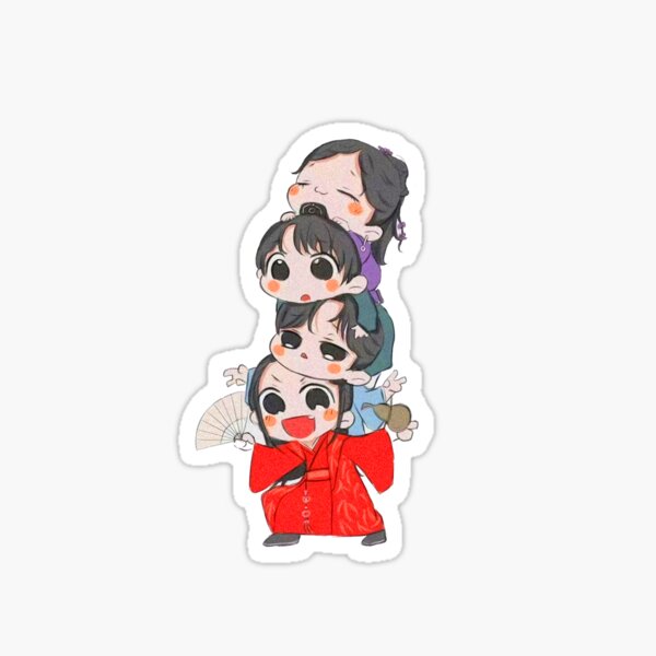 "Chibi Word Of Honor 44" Sticker for Sale by MilliePhair | Redbubble