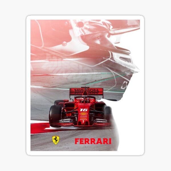 "Charles Leclerc Ferrari" Sticker for Sale by thereturn1 | Redbubble