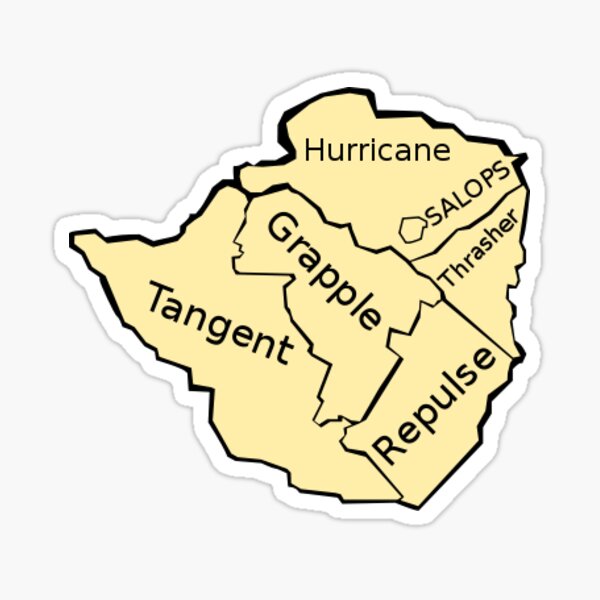 "Rhodesian Bush War Operational Areas" Sticker for Sale by JungleGreen ...