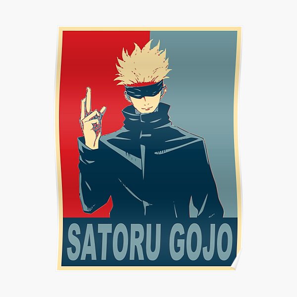 "Satoru Gojo Hope Poster" Poster by QuestBeacon | Redbubble