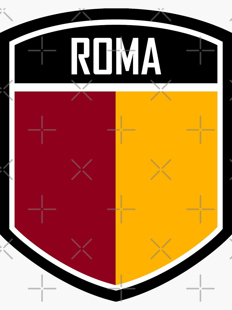 "Rome Italy Flag Emblem" Sticker for Sale by T-warrior | Redbubble