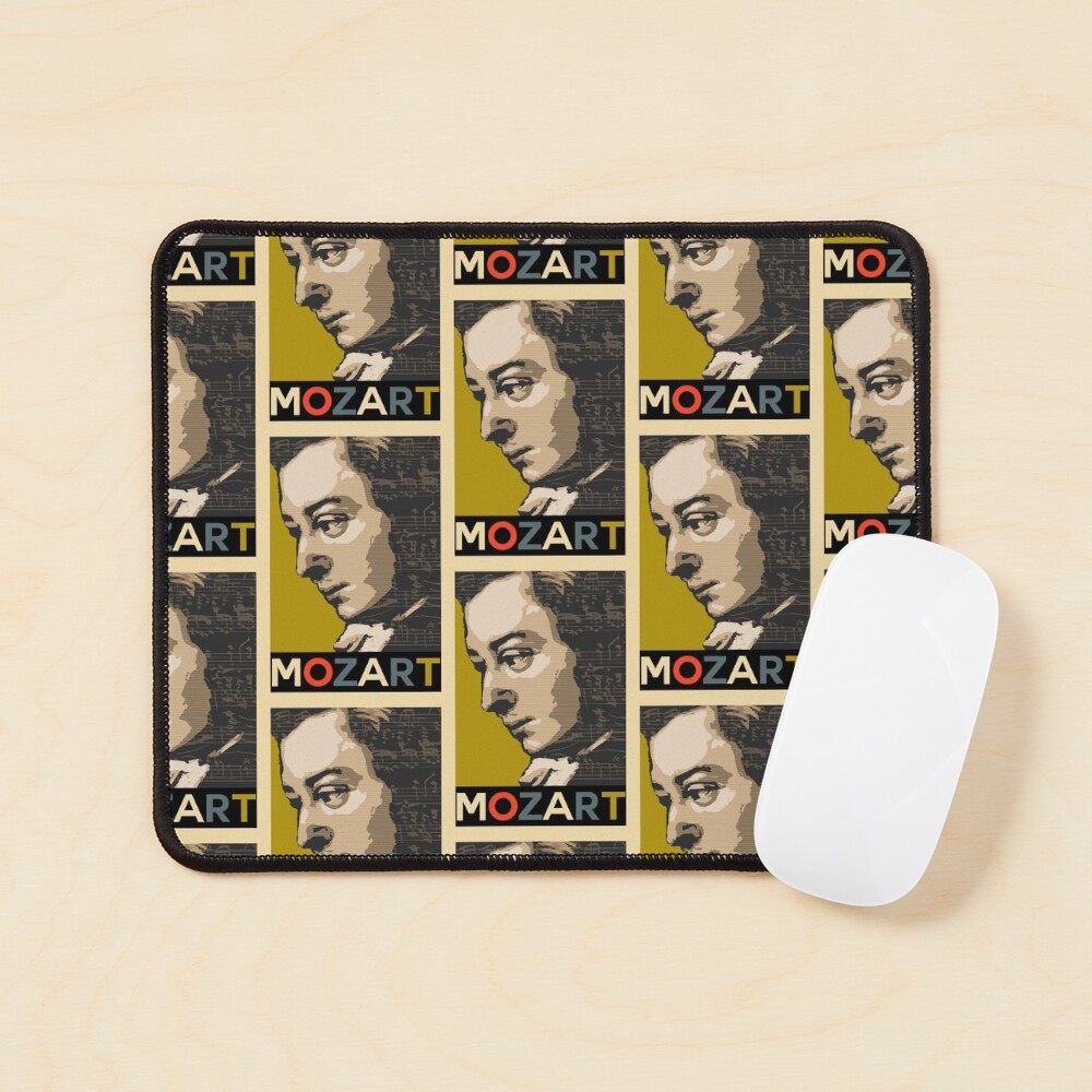 "Mozart" Sticker for Sale by SUCHDESIGN | Redbubble
