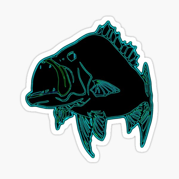 "Glowing Mangrove" Sticker for Sale by Frederick James Norman | Redbubble