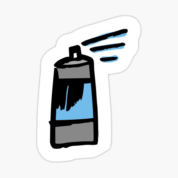 "Spray" Sticker for Sale by BrittWestaway | Redbubble