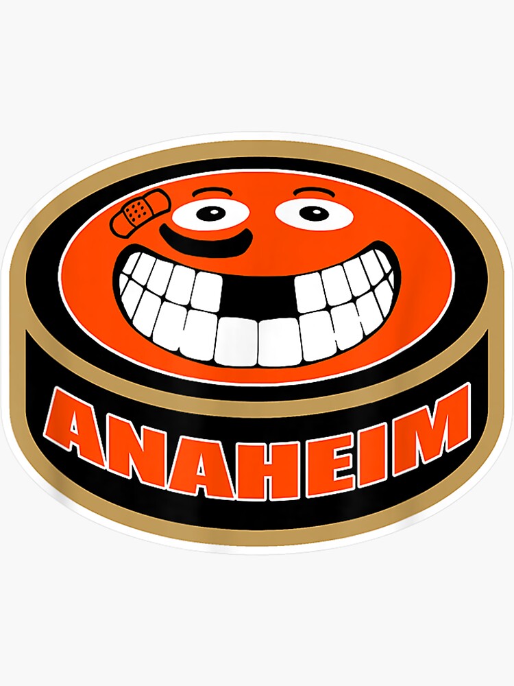 "Hockey Anaheim Ca Usa Kid Puck Smile Face Gift" Sticker for Sale by ...