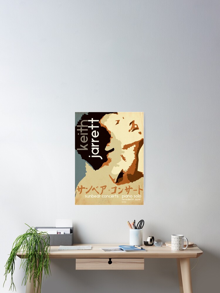 "Keith Jarrett" Poster for Sale by SUCHDESIGN | Redbubble