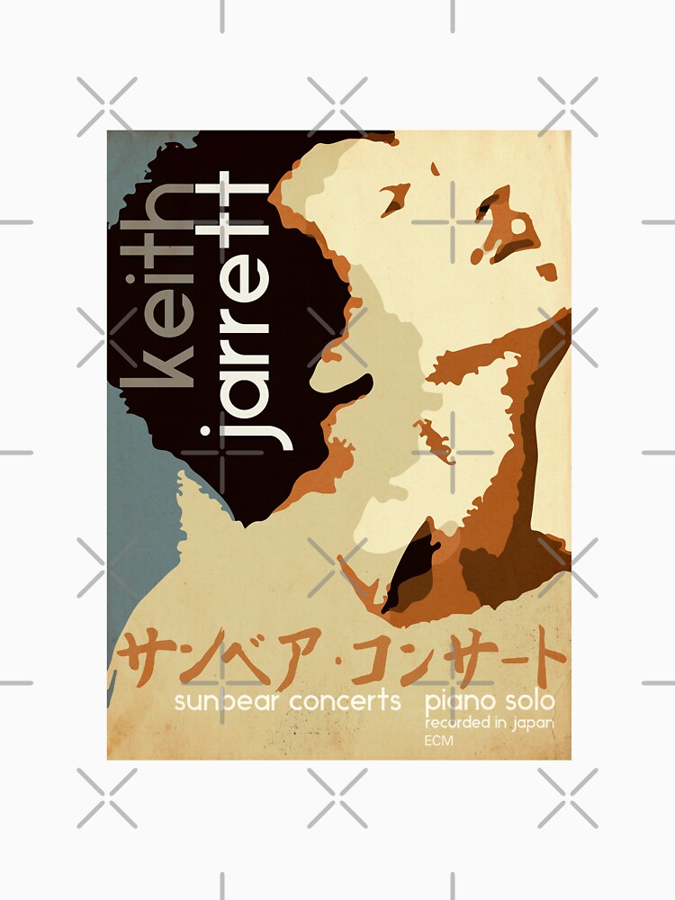 "Keith Jarrett" T-shirt for Sale by SUCHDESIGN | Redbubble | keith ...