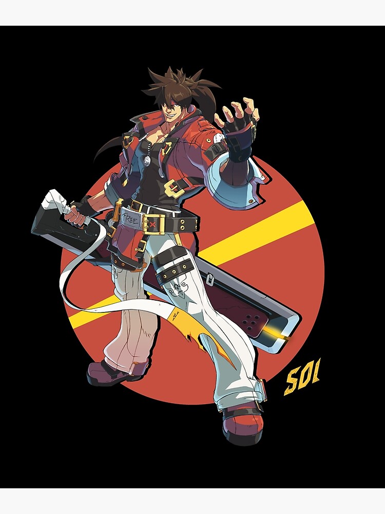 "guilty gear strive ggst sol" Art Print for Sale by kavanagh515h ...