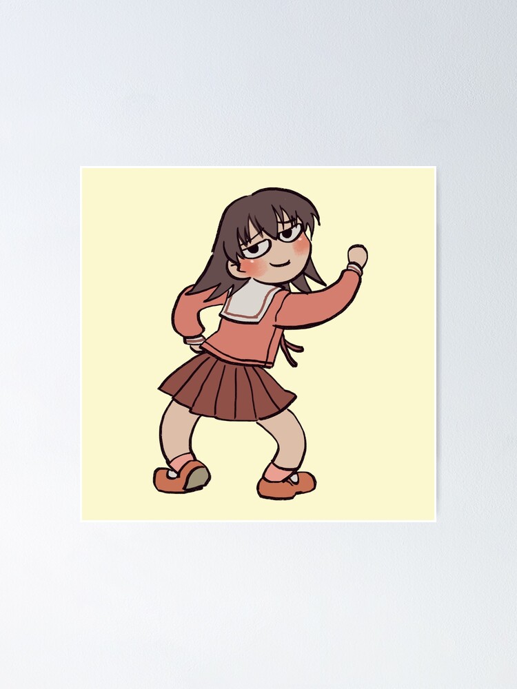"I draw smug tomo meme / funny azumanga daioh" Poster for Sale by ...