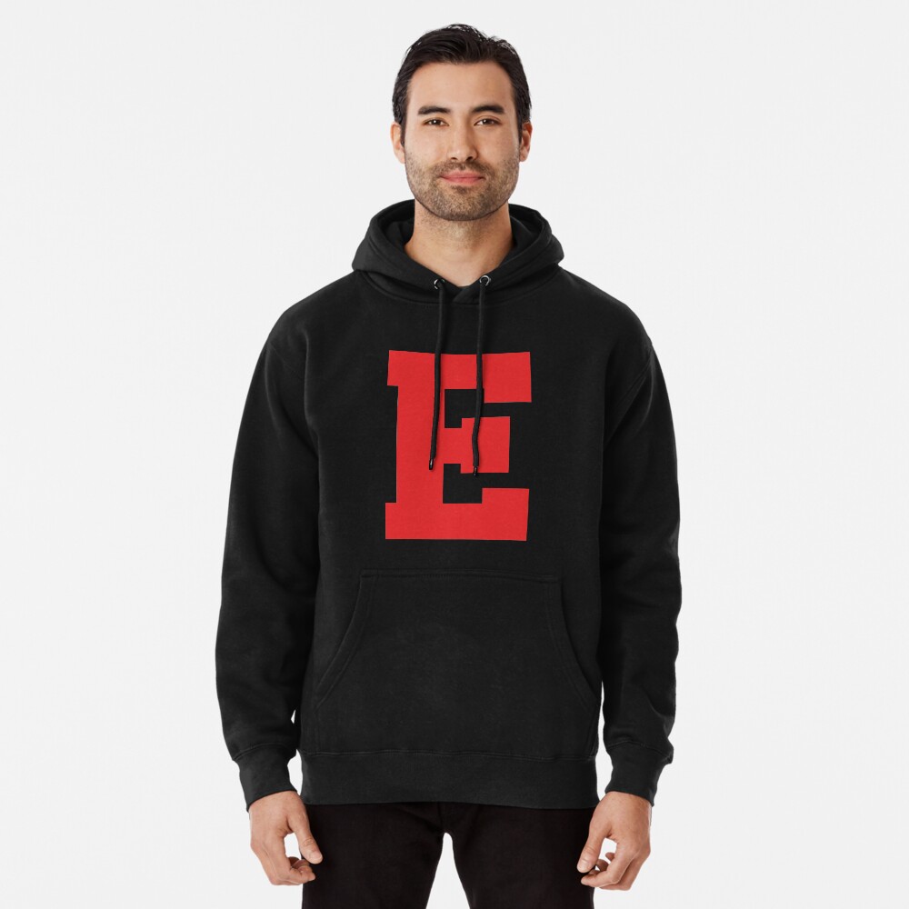 "Alphabet, Red E, Sports letter E" Sticker for Sale by TheCultStuff ...