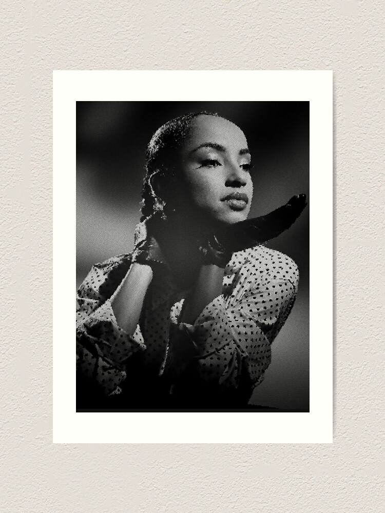 "Sade Adu" Art Print for Sale by hazzarduregina | Redbubble