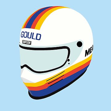 "Rick Mears Indy 500 (1979) retro helmet" Essential T-Shirt for Sale by ...