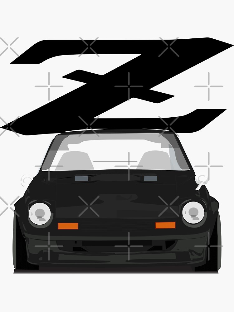"240z Sports Car- Legend-Icon Car " Sticker for Sale by PERS0NA1 ...