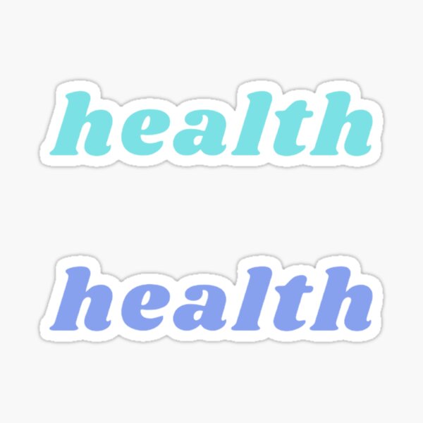 "health subject sticker pack" Sticker for Sale by rl2020 | Redbubble
