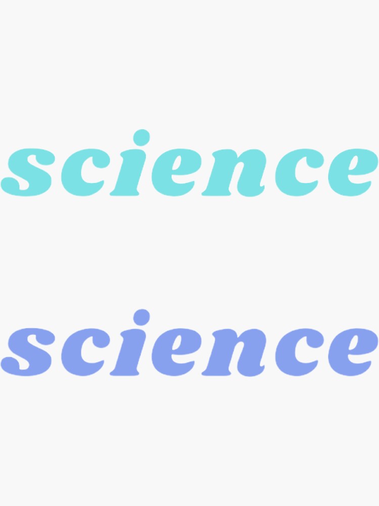 "science subject sticker pack" Sticker for Sale by rl2020 | Redbubble