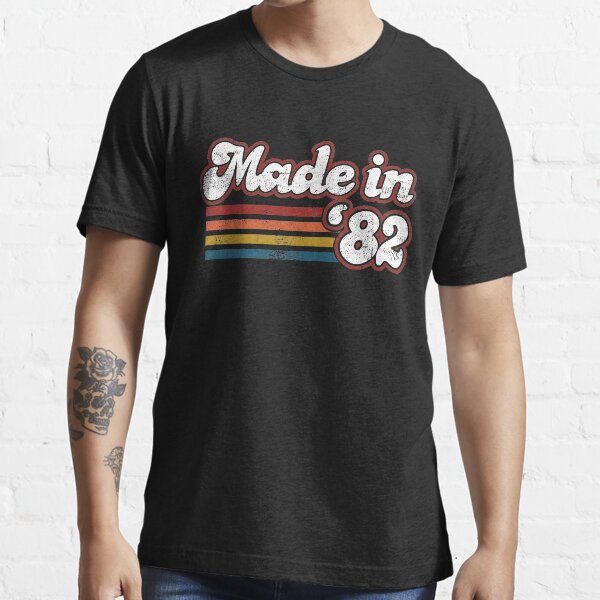 "Vintage 1982 39th Birthday Made in 1982 Born 1982" T-shirt for Sale by ...
