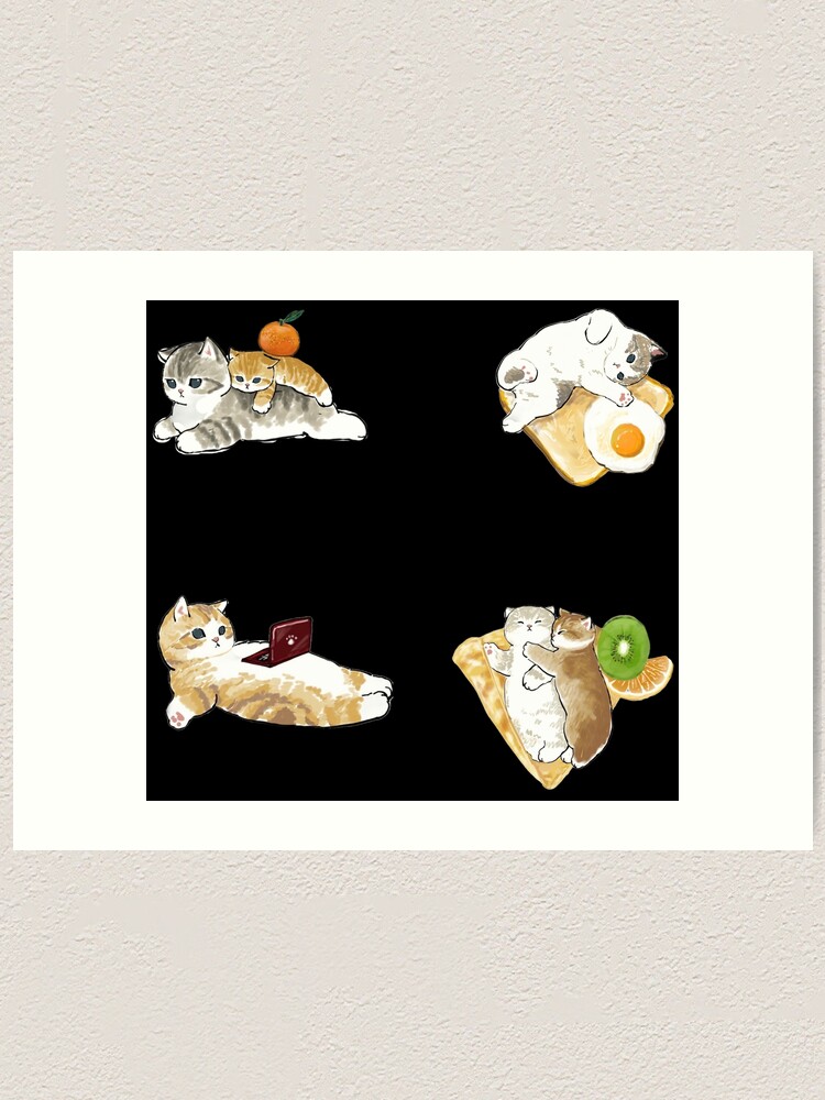 "Kawaii Mofu Sand Pack" Art Print for Sale by OtakuDesigner | Redbubble