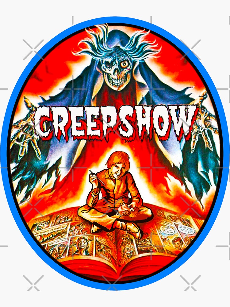 "Creepshow Classic Horror Movies" Sticker for Sale by oldshoshirt ...