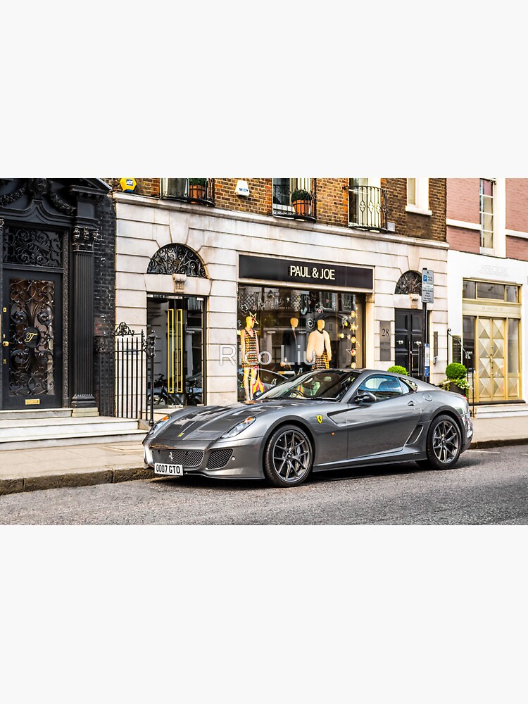"Ferrari 599 GTO" Sticker by ricoliu | Redbubble
