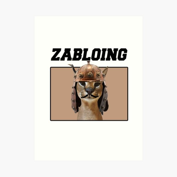 "Zabloing Funny Zabloing Meme" Art Print for Sale by HarveyJade | Redbubble