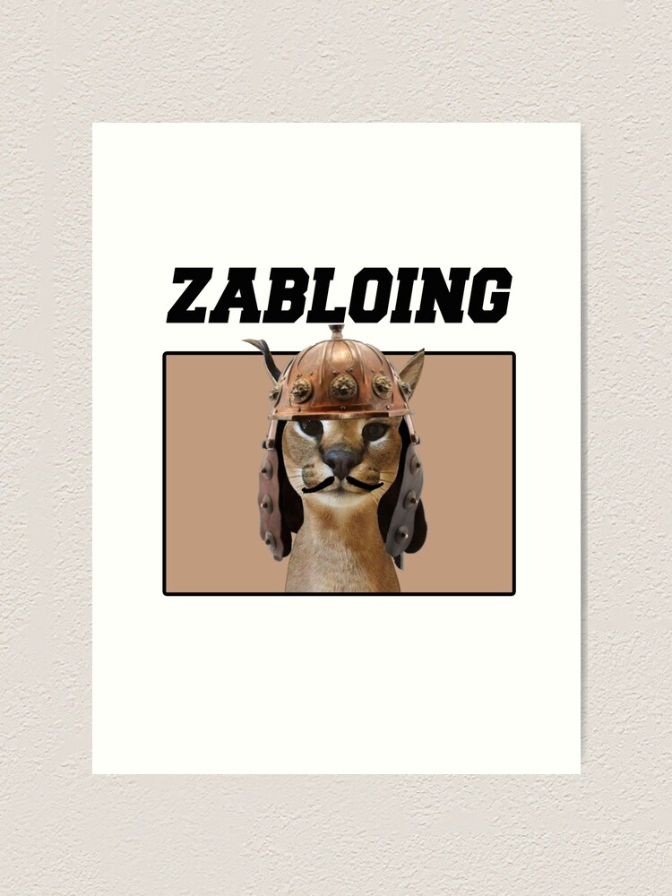 "Zabloing Funny Zabloing Meme" Art Print for Sale by HarveyJade | Redbubble
