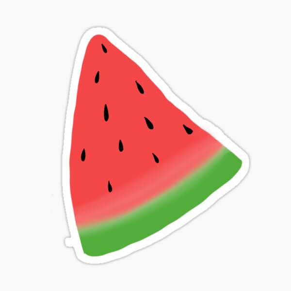 "Watermelon slice" Sticker by Jacbo22 | Redbubble