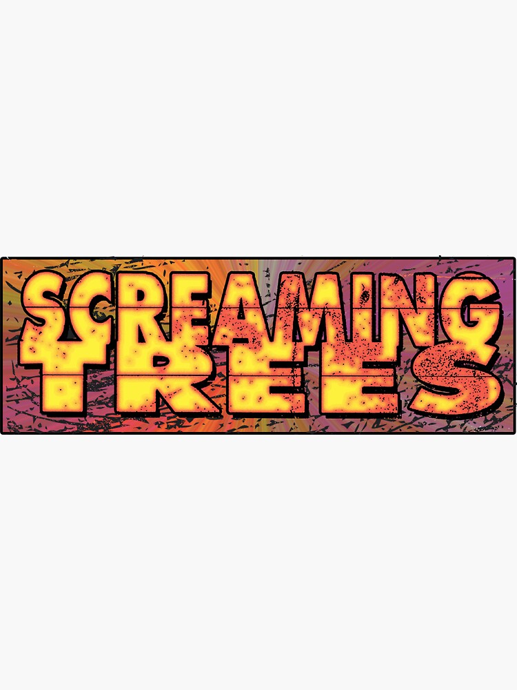 "Screaming Trees Logo - Original Fan Art Mark Lanegan" Sticker for Sale ...