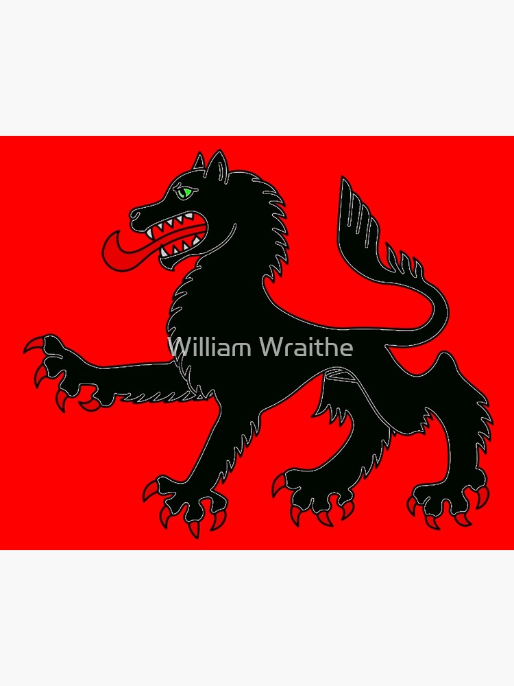 "Wraithe Shadow Wolf Clan Symbol" Art Print by wraithe76 | Redbubble