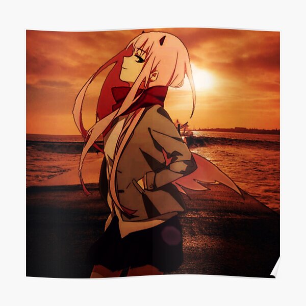 "zero two " Poster by WilliamShops | Redbubble