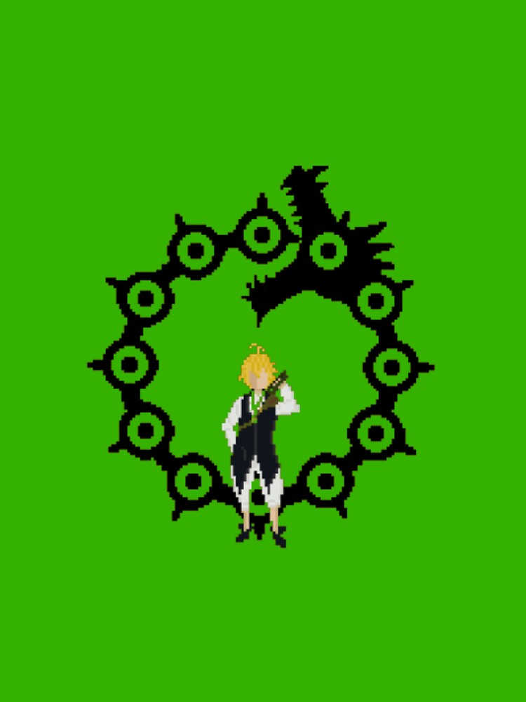 "Meliodas Dragon Symbol -Green" Sticker for Sale by Isabreu27 | Redbubble