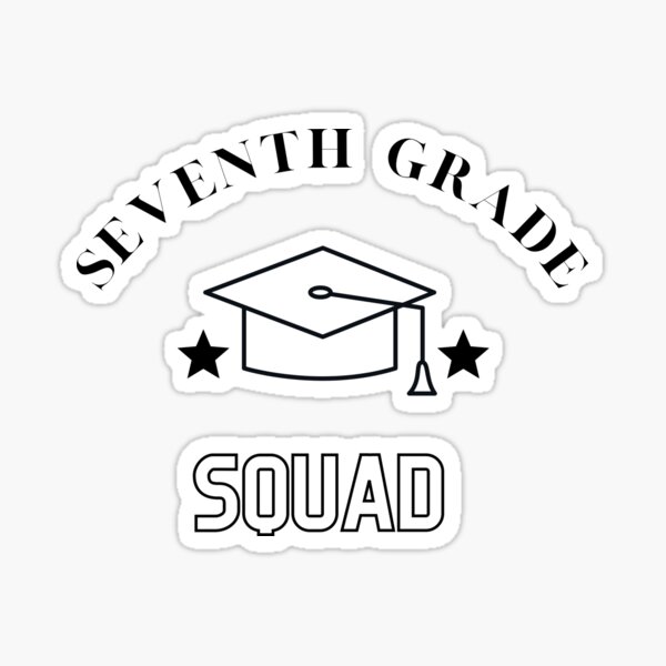 "Seventh Grade Squad T-shirt Gift For 7th Graders For 7th Grade ...