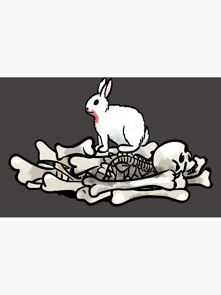 "Monty Python Killer Rabbit" Metal Print for Sale by Kalepanic | Redbubble